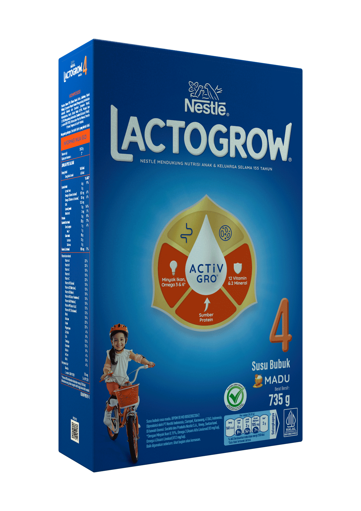Lactoclub Produk: Susu Anak Lactogrow untuk Tumbuh Kembang