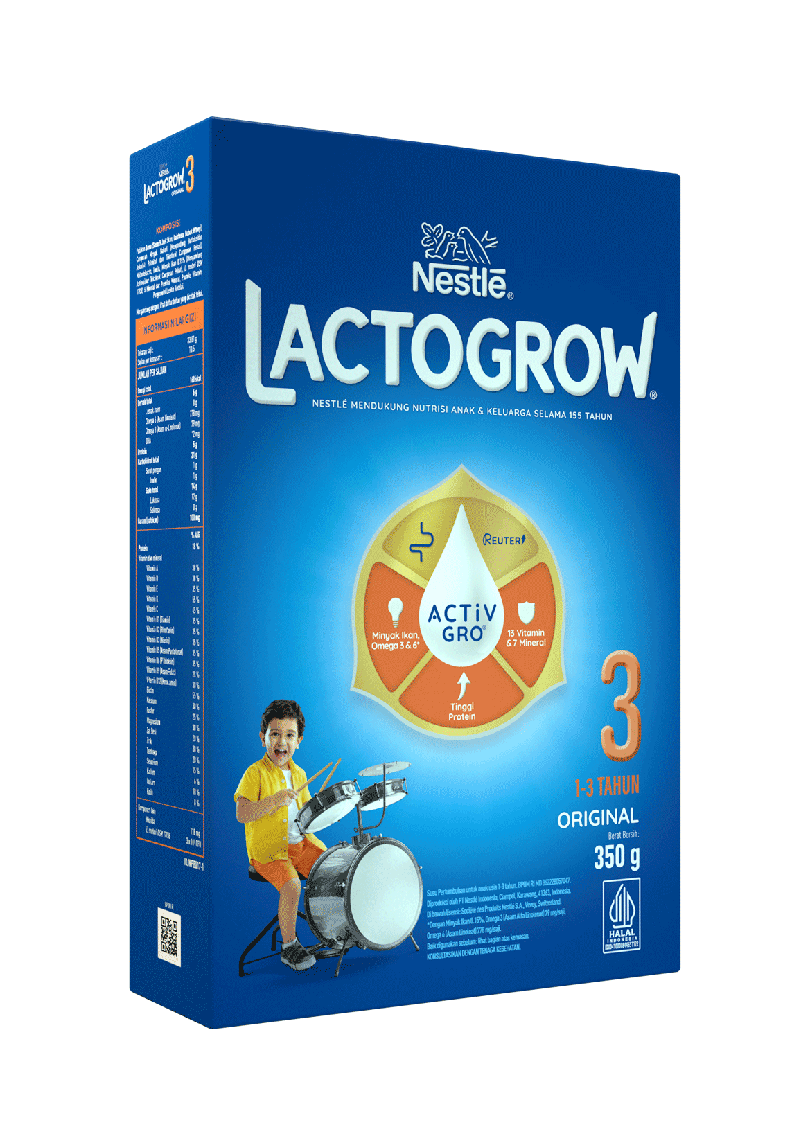 Lactoclub Produk: Susu Anak Lactogrow untuk Tumbuh Kembang