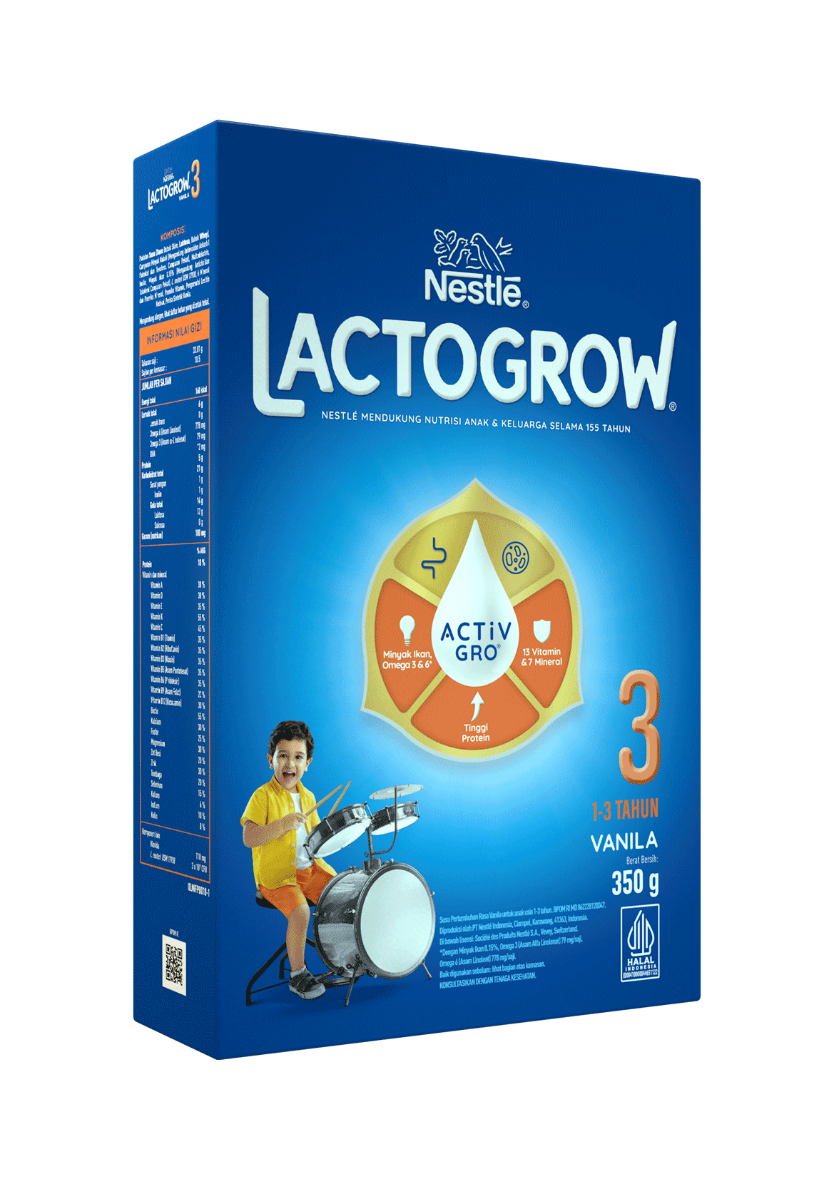 Lactoclub Produk: Susu Anak Lactogrow untuk Tumbuh Kembang