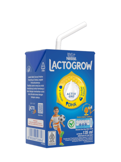 LACTOGROW UHT Madu Vanila | LACTOCLUB Indonesia